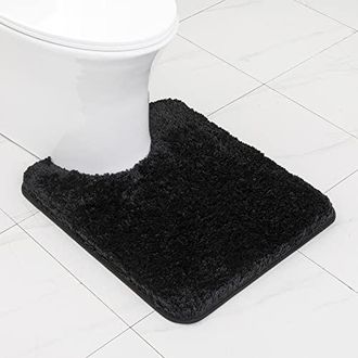 Miulee Tapis Salle de Bain 1 Pi&egrave;ce Absorbant Antid&eacute;rapant en Haute Hygroscopicit&eacute; Fourrure Tapis dEntr&eacute;e pour la Douche Super Doux pour Chambre &agrave; Coucher Ent