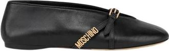 Moschino Femme, Chaussures, Noir, Taille: 41 EU Ballerines en satin