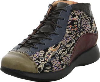 Think Think Nuvola Damen chromfrei gegerbte nachhaltige Sneaker, MOOS/Kombi 7000, 42.5 EU