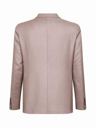 Tagliatore Mens Blazer Montecarlo Beige Virgin Wool Jacket