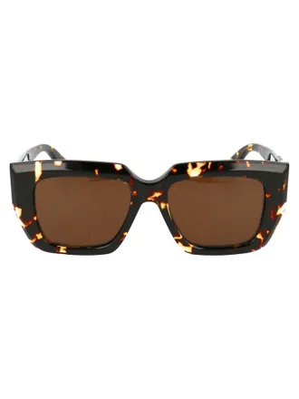 Bottega Veneta BV1030S Havana Brown Acetate Sunglasses - Brown