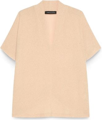 Fiorella Rubino Damen, Blusen & Hemden, Braun, 2XLGr&ouml;&szlig;e
