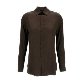 Ralph Lauren Damen, Blusen & Hemden, Braun, 2XSGr&ouml;&szlig;e
