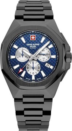 Swiss Alpine Military Homme, Accessoires, Noir, Taille: ONE Size 7005.9175 Watch