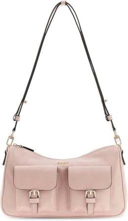 Guess sac &agrave; &eacute;paule bandouli&egrave;re Kassie Convertible Shoulder Bag Light Rose vieux rose