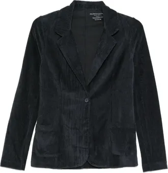 Majestic Filatures blazer à poches latérales boutonnées - Noir
