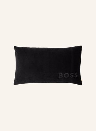 HUGO BOSS Dekokissenh&uuml;lle Boldlogo schwarz