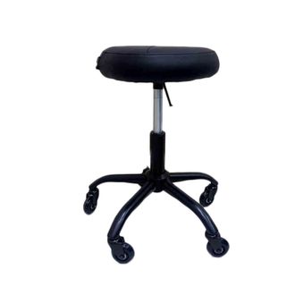 Generic Um 360&deg; drehbarer sattelf&ouml;rmiger Stuhl, ergonomische Sattelhockerr&auml;der, h&ouml;henverstellbarer Arbeitsstuhl, geeignet for Spa-Massage und medizinische &Auml;st