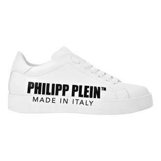 Philipp Plein Homme, Chaussures, Blanc, Taille: 45 EU Lo-Top Baskets