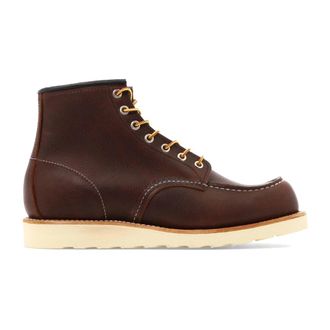 Red Wing Shoes Braune Kn&ouml;chelstiefel Klassisches Moc Toe - - Shoes - Herren - Braun - 42 1/2 EU