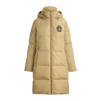 Ralph Lauren Manteau matelass&eacute; isolant - Femme - Manteaux - Beige - Taille: 38 FR