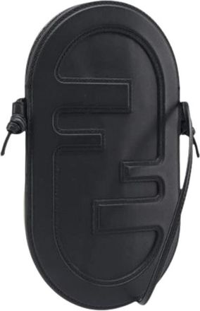 Fendi Sac bandouli&egrave;re en cuir doccasion - Femme - Pre-owned - Noir - Taille: ONE Size