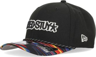 New Era unisex, Accessoires, Noir, Taille: ONE Size Casquette &agrave; Visi&egrave;re Plate