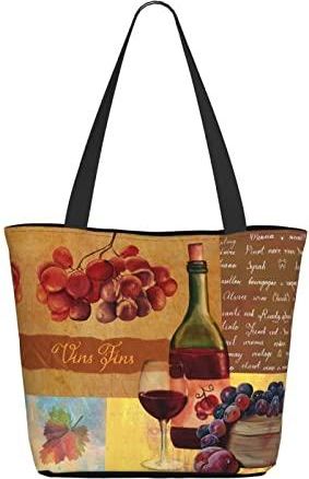 AOOEDM Sac &agrave; provisions Wines Ladies 13x11x7in.Le cadeau parfait pour la Saint-Valentin.Cest de la Saint-Valentin pour maman, fille, &eacute;pouse, etc