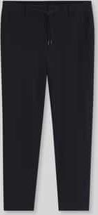 HUGO BOSS Tapered Fit Hose aus Viskose-Schurwoll-Mix Modell Perin