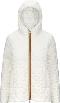 K-Way Madlaine Diamond Steppjacke - - Jackets - Damen - Wei&szlig; - L