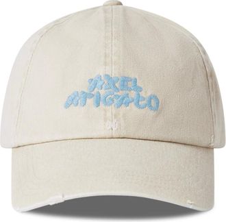 Axel Arigato unisex, Accessoires, Beige, Taille: ONE Size Floral Washed Cap