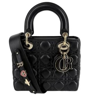 Dior Sac &agrave; main Lady Dior doccasion - Femme - Pre-owned - Noir - Taille: ONE Size