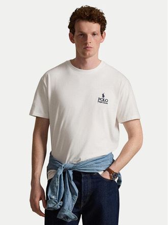 Polo Ralph Lauren T-Shirt 710981136001 Wei&szlig; Regular Fit