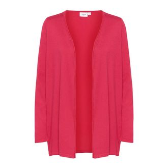 Saint Tropez Cardigans - - Knitwear - Damen - Rosa - 2XL