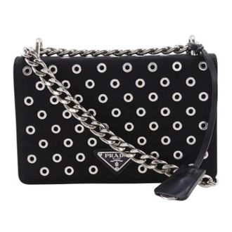 Prada Pre-owned Nylon Umh&auml;ngetasche - - Pre-owned - Damen - Schwarzk - ONE SIZE
