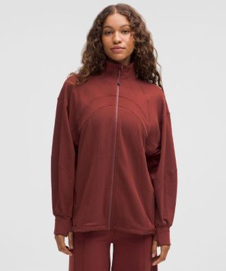 lululemon Define Oversized-Jacke Luon f&uuml;r Frauen - Gr&ouml;&szlig;e 12 in Rockwood