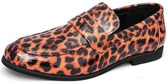 Minitoo Mocassins à enfiler pour homme avec boucle - Mocassins dété décontractés, Y2230 Brown, 40 EU