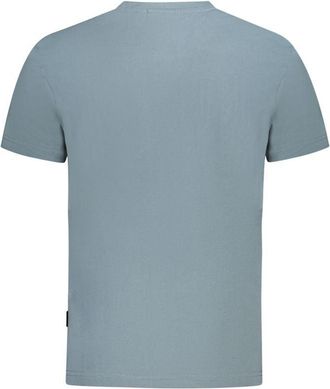 Napapijri Embroidered Logo Cotton T-Shirt - Gray