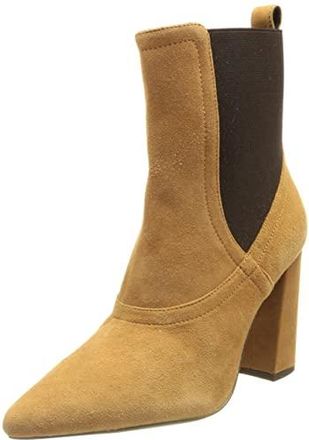 Geox Femme D Bigliana 90 A Bottines, Cognac, 37.5 EU