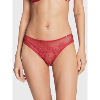 Gossard Klassischer Damenslip Glossies Lace 13003 Rot