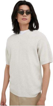 American Vintage Homme, Pulls, Beige, Taille: XL V-neck Tricots
