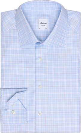 Stenstr&ouml;ms Twofold Super Cotton-Hemd mit Karomuster in Vollzwirn-Qualit&auml;t, Slimline in