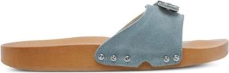 Scholl Femme, Chaussures, Bleu, Taille: 36 EU Flat Chaussures