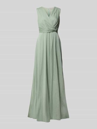 Christian Berg Cocktail Abendkleid in Wickel-Optik