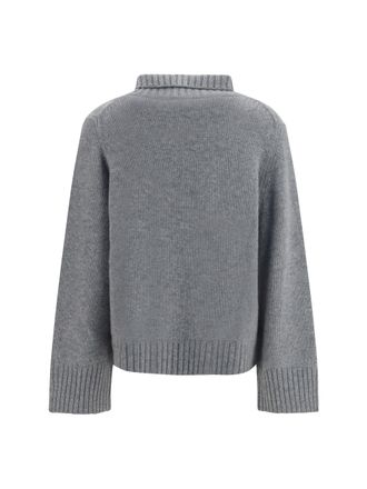 Allude Womens Cashmere Turtleneck Sweater 83 Kashmir-Capra Hircus Kashmir/capra