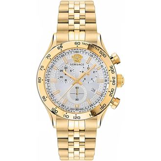 Versace Versace Herren Chronograph Hellenyium Ve2U01124 - - Accessories - Herren - Gelb - ONE SIZE