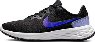 Nike Nike Femme Revolution 6 Shoes Sneaker, Black/Lapis-Light Thistle-White, 36.5 EU