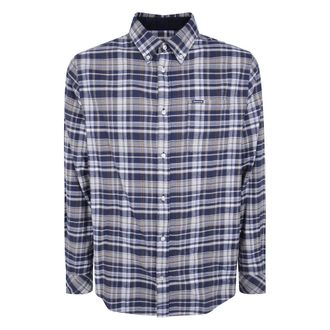 Barbour Chemise Northfell Tailored Fit - Homme - Chemises - Bleu - Taille: L