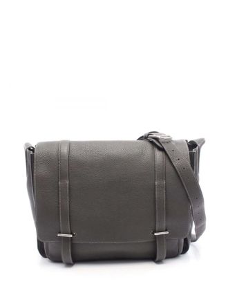 Herm&egrave;s 2004 Taurillon Clemence Steve Caporal 35 shoulder bag - Grau