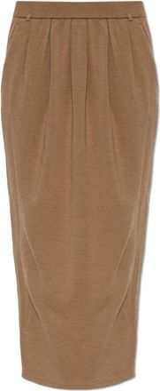 Max Mara Wollrock Angizia - - Skirts - Damen - Braun - L