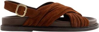 Maison Toufet Femme, Chaussures, Brun, Taille: 39 EU Sandale Diane