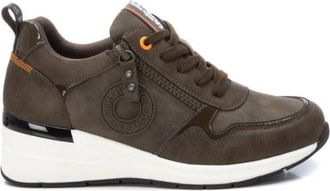 Refresh Sneakers Femme Khaki - Chaussures Confortables et polyvalentes - Mode décontractée - Modèle 17228004 (Taille40)