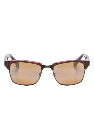 Maui Jim lunettes de soleil Kawika - Marron