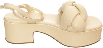 Jeffrey Campbell Femme, Chaussures, Beige, Taille: 38 EU Sandales &agrave; talons hauts