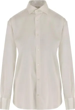 Her Shirt Femme, Blouses et Chemises, Blanc, Taille: 40 FR Chemise en soie stretch