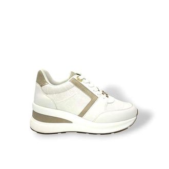 Gattinoni Gattinoni Femme Chaussures PIGEI6314WES804 Baskets &agrave; lacets, Blanc, 36 EU