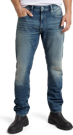 G-Star Herren Mosa Straight Jeans Jeans, Blau (Antique Faded Lago Blue D23692-d434-g354), 27W / 32L