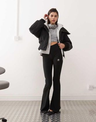 adidas Originals Trefoil Essentials - Legging &eacute;vas&eacute; - Noir