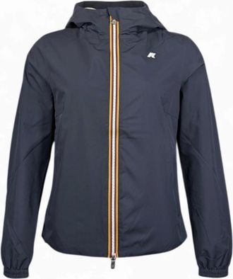 K-Way Femme, Vestes, Bleu, Taille: 42 FR LIL 2.0 Stretch Poly Jersey