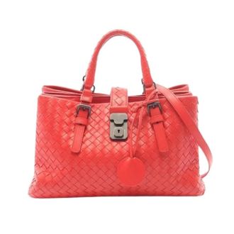 Bottega Veneta Pre-owned Cuir sacs-main - Femme - Pre-owned - Rouge - Taille: ONE Size